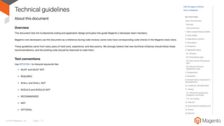 Magento Technical guidelines | PPT