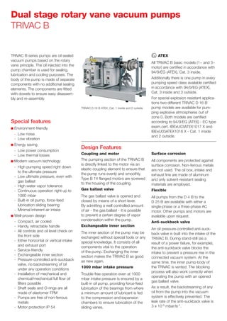 Rotary Vane Vacuum Pumps TRIVAC B A proven concept.Technical info | PDF ...