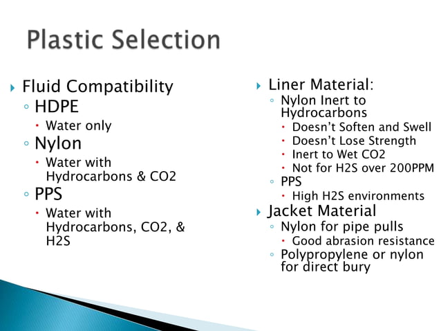 Polyflow Technical Data Powerpoint | PPTX | Chemistry | Science