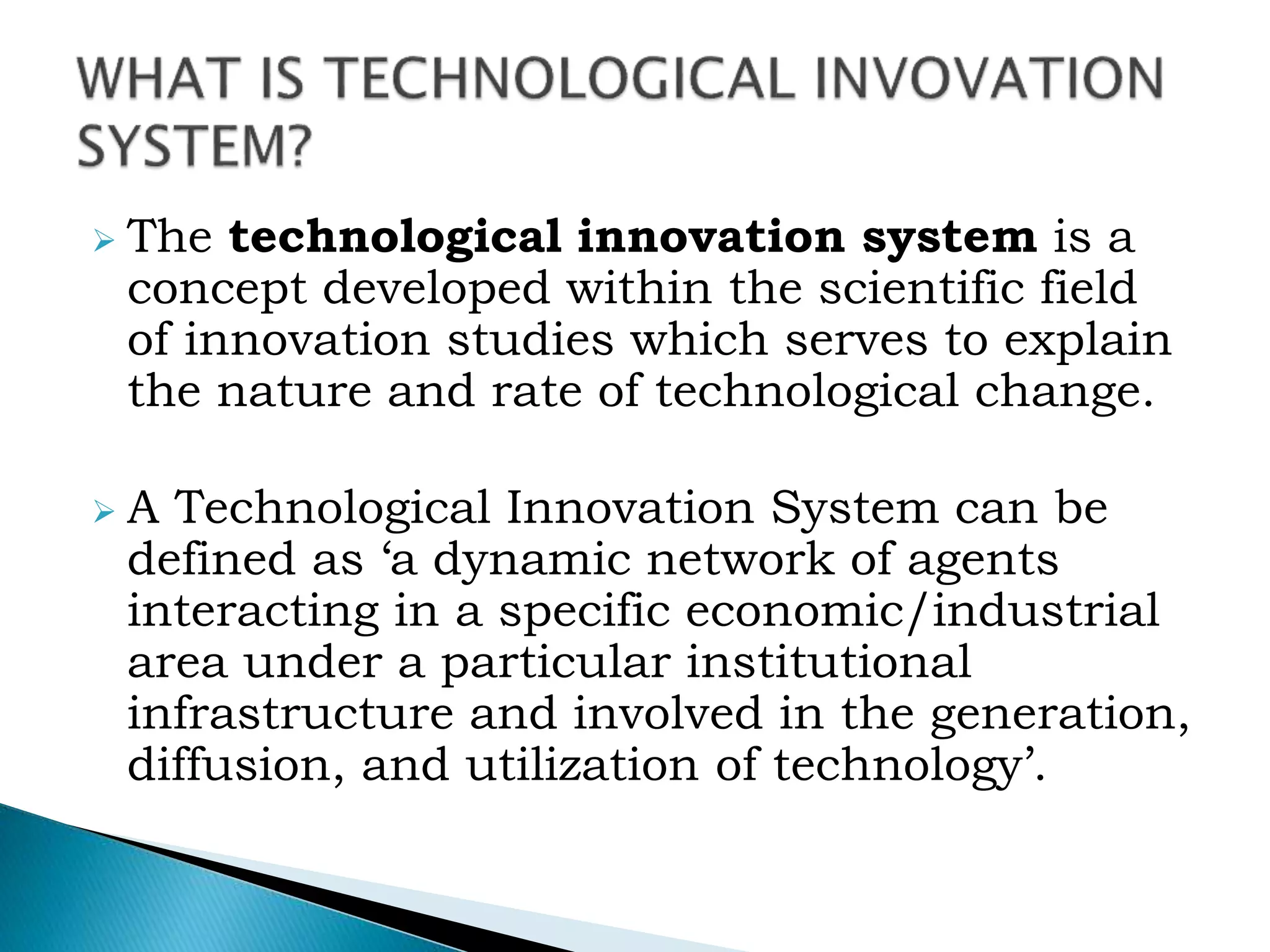 Technical inovation in mechanical field | PPT