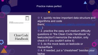 Technical interview experience sharing | PPT