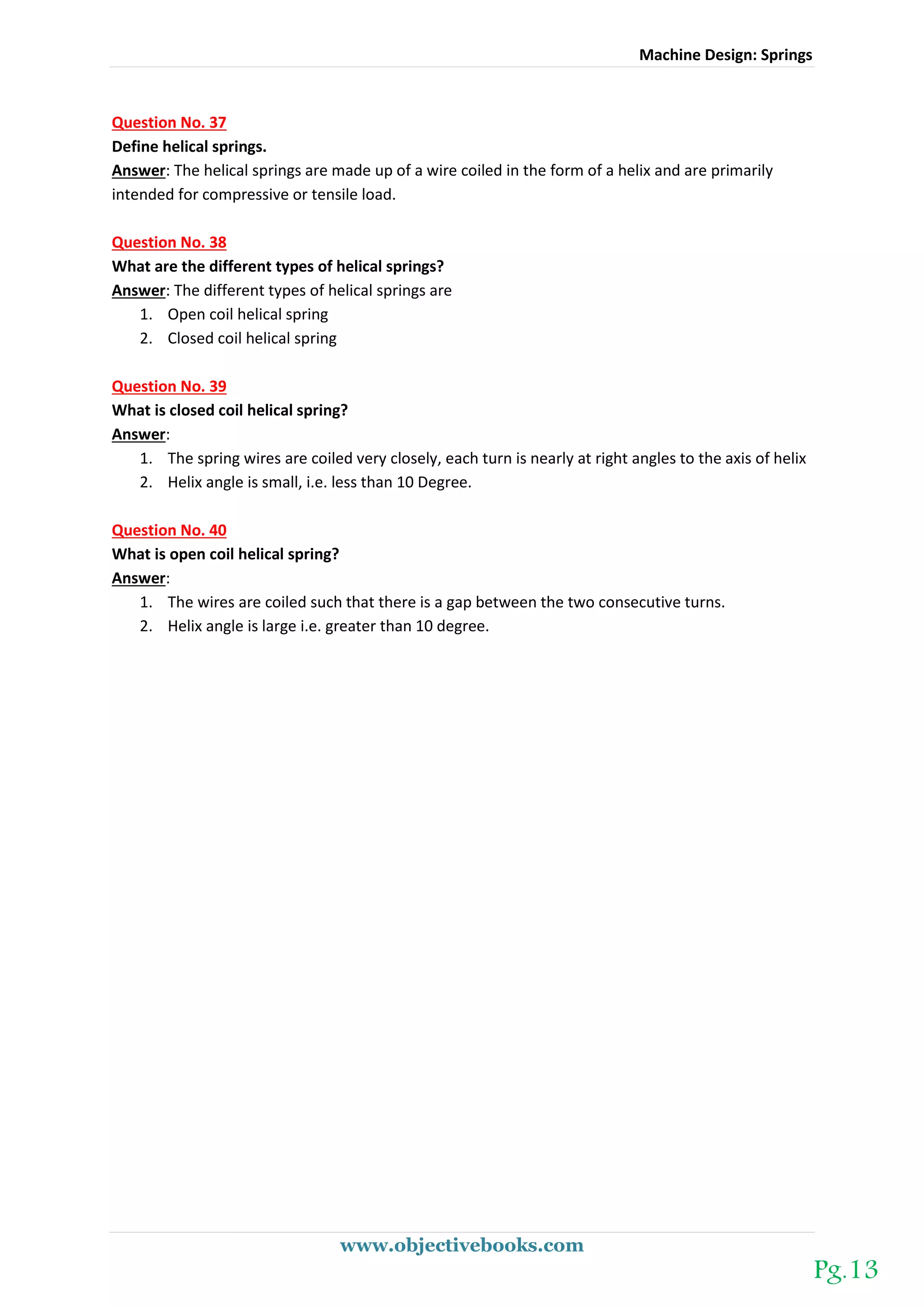 Technical interview mechanical engineering objective book | PDF