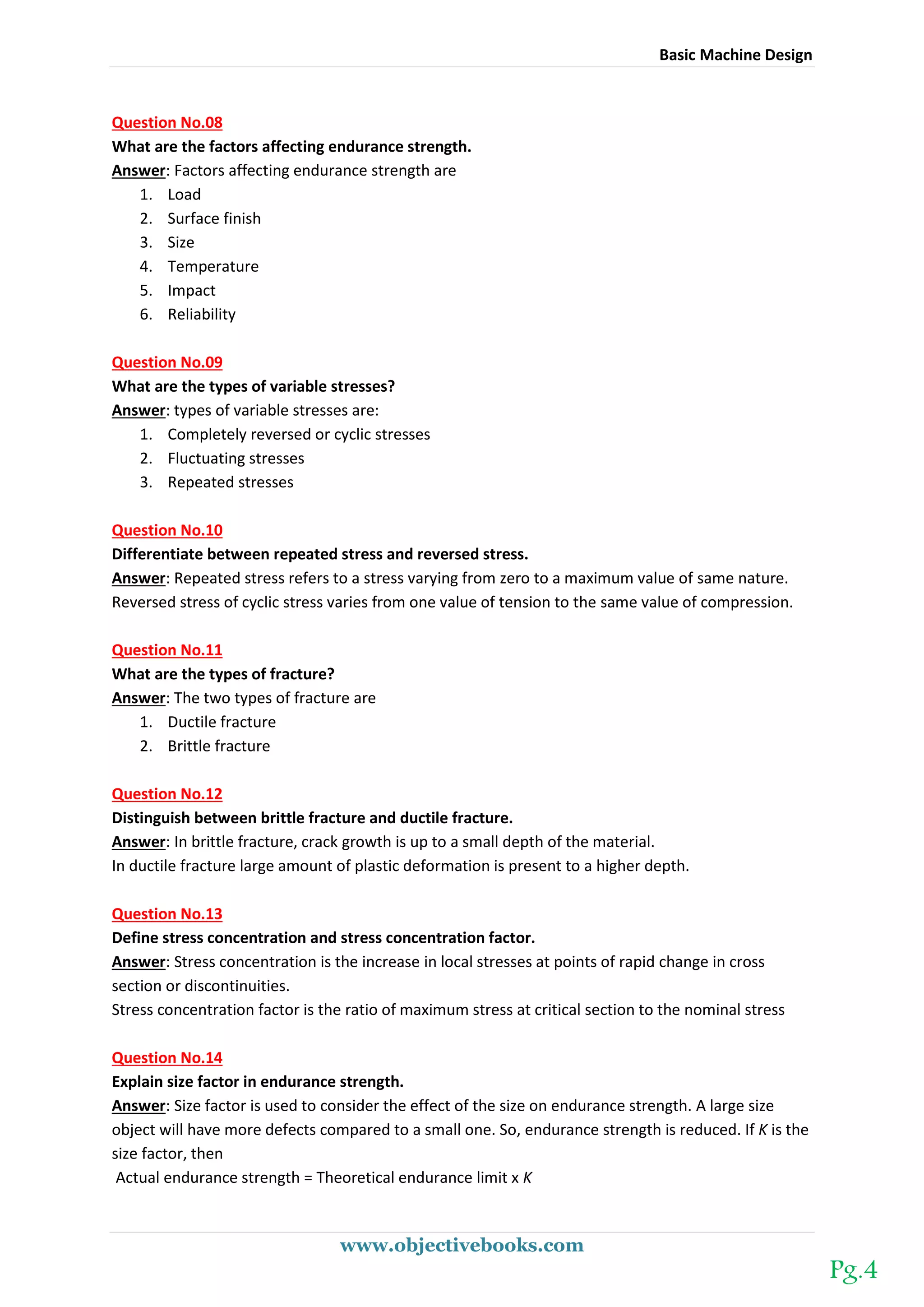 Technical interview mechanical engineering objective book | PDF