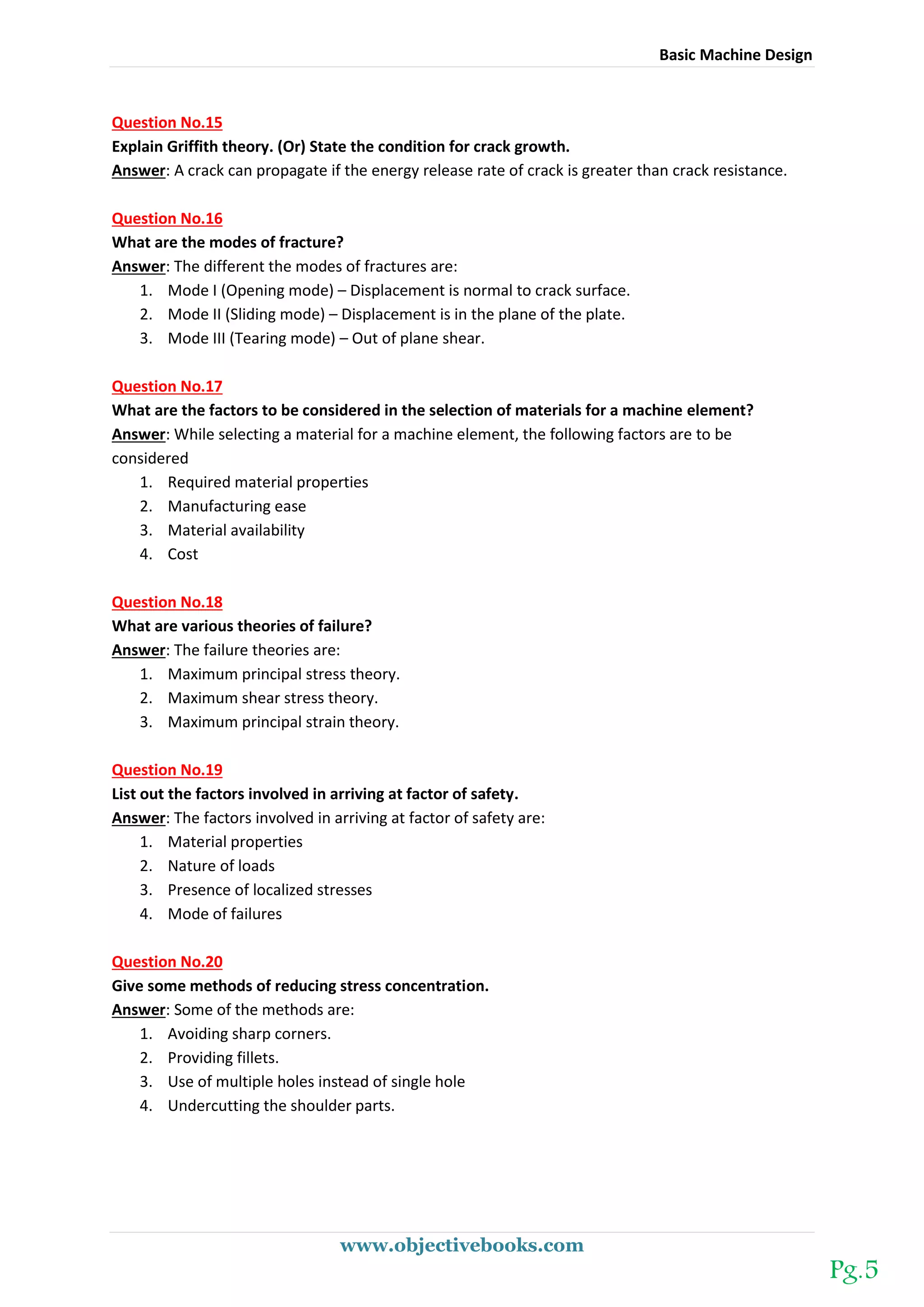 Technical interview mechanical engineering objective book | PDF
