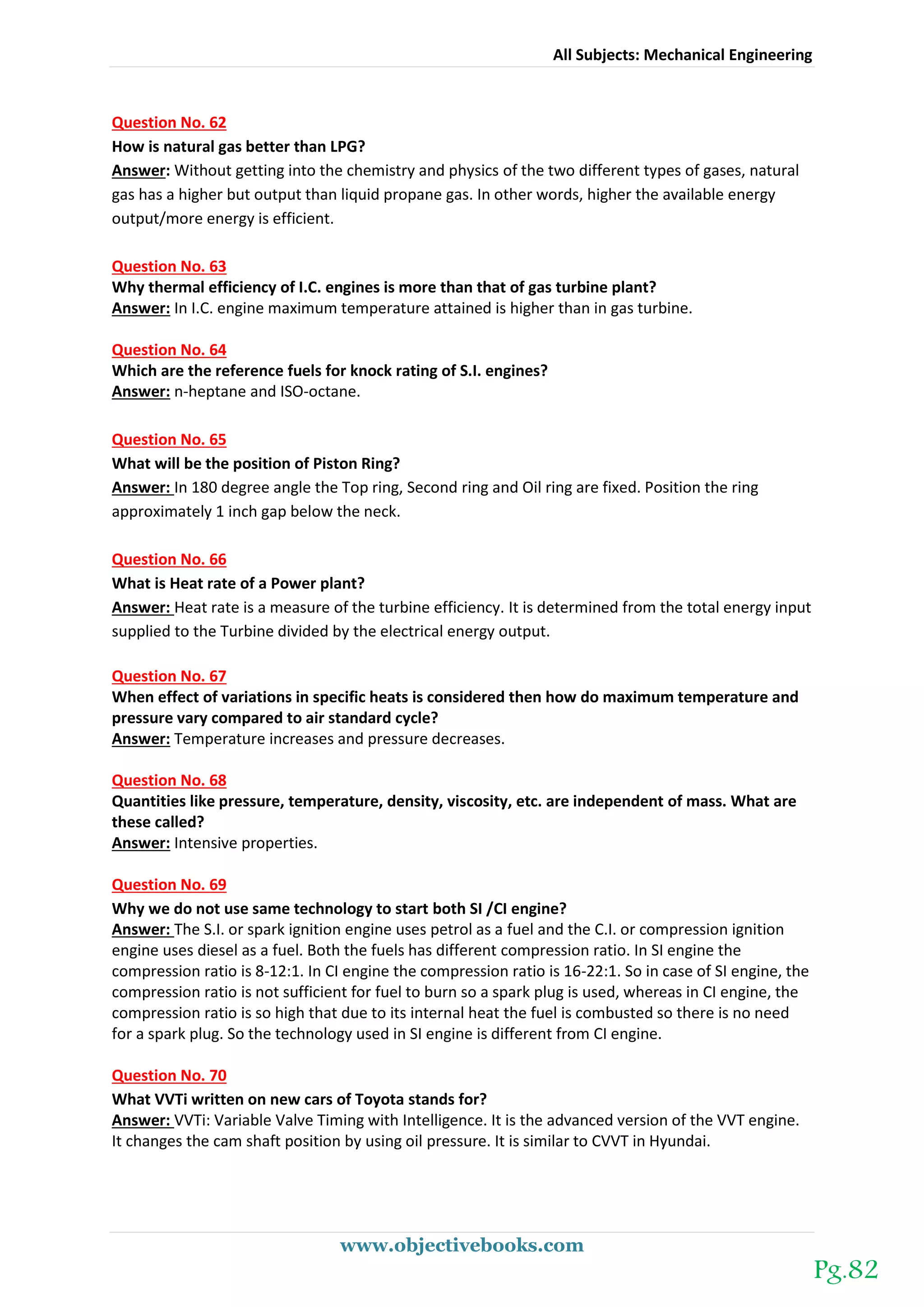 Technical interview mechanical engineering objective book | PDF