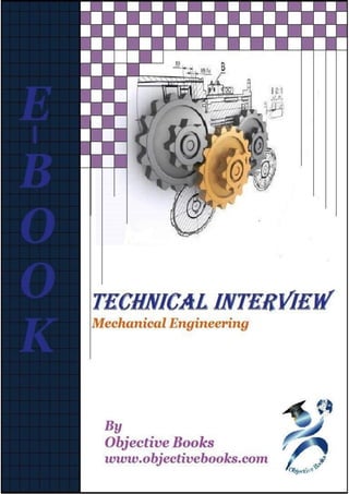 Technical interview mechanical engineering objective book | PDF