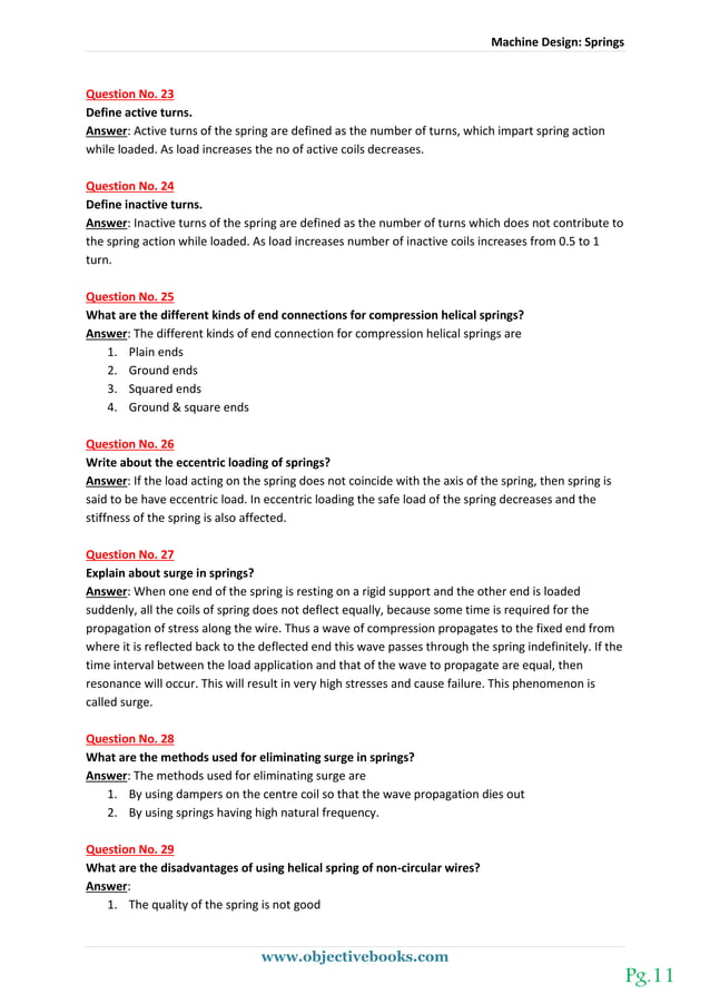 Technical interview mechanical engineering objective book | PDF