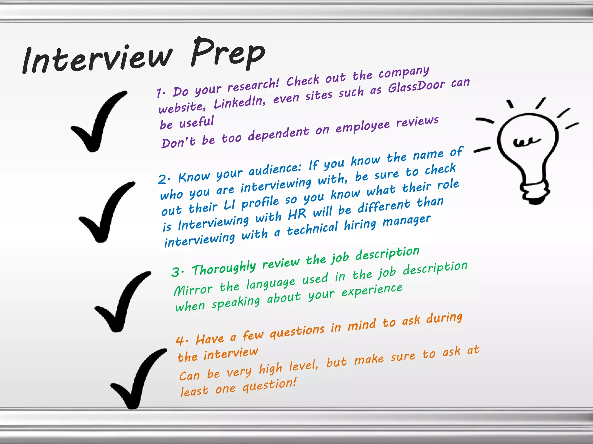 How to ace your technical interview | PPT