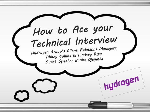 How to ace your technical interview | PPT