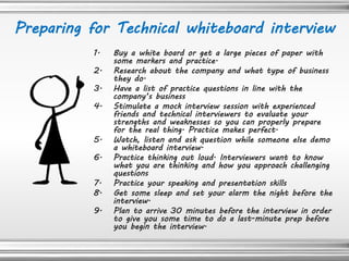 How to ace your technical interview | PPT