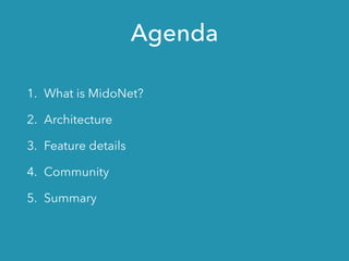 Technical introduction to MidoNet | PDF