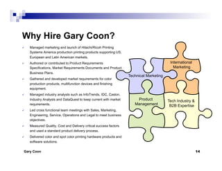 Technical Marketing Guy | PDF