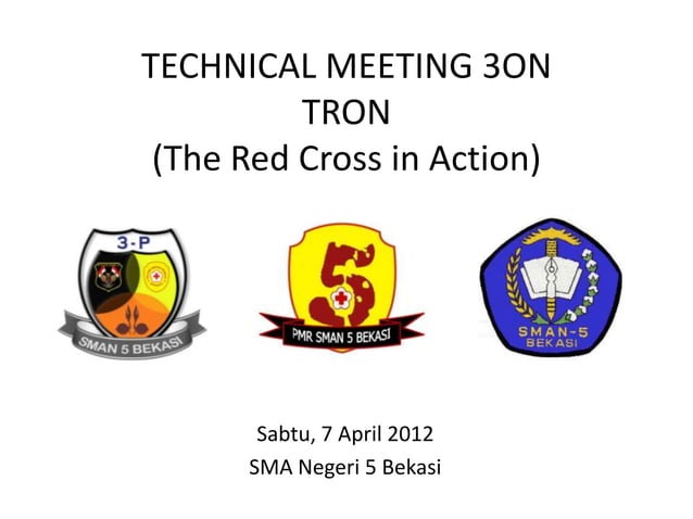 Technical Meeting TRON | PPTX