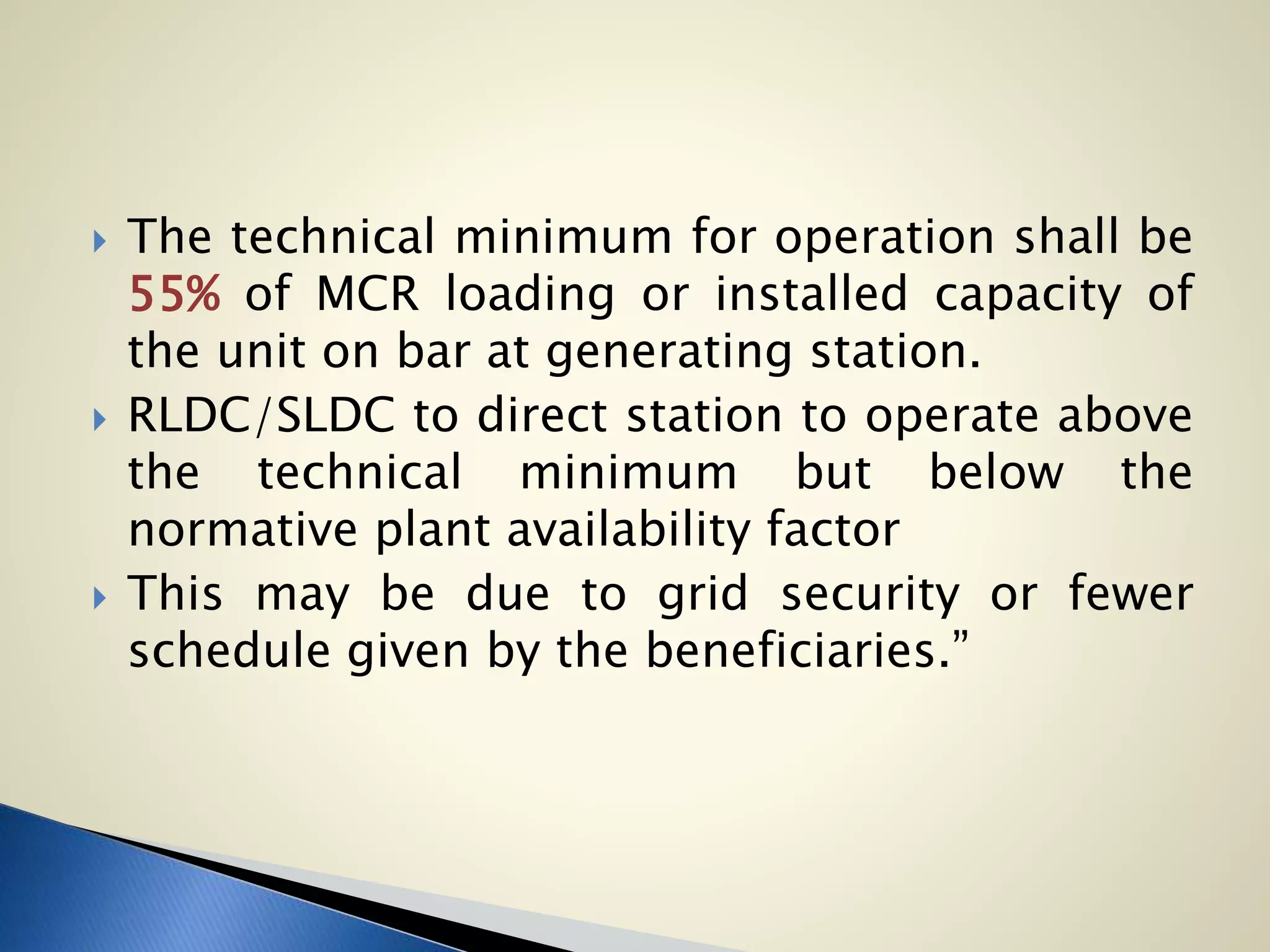 Technical minimum schedule for ppt f | PPTX