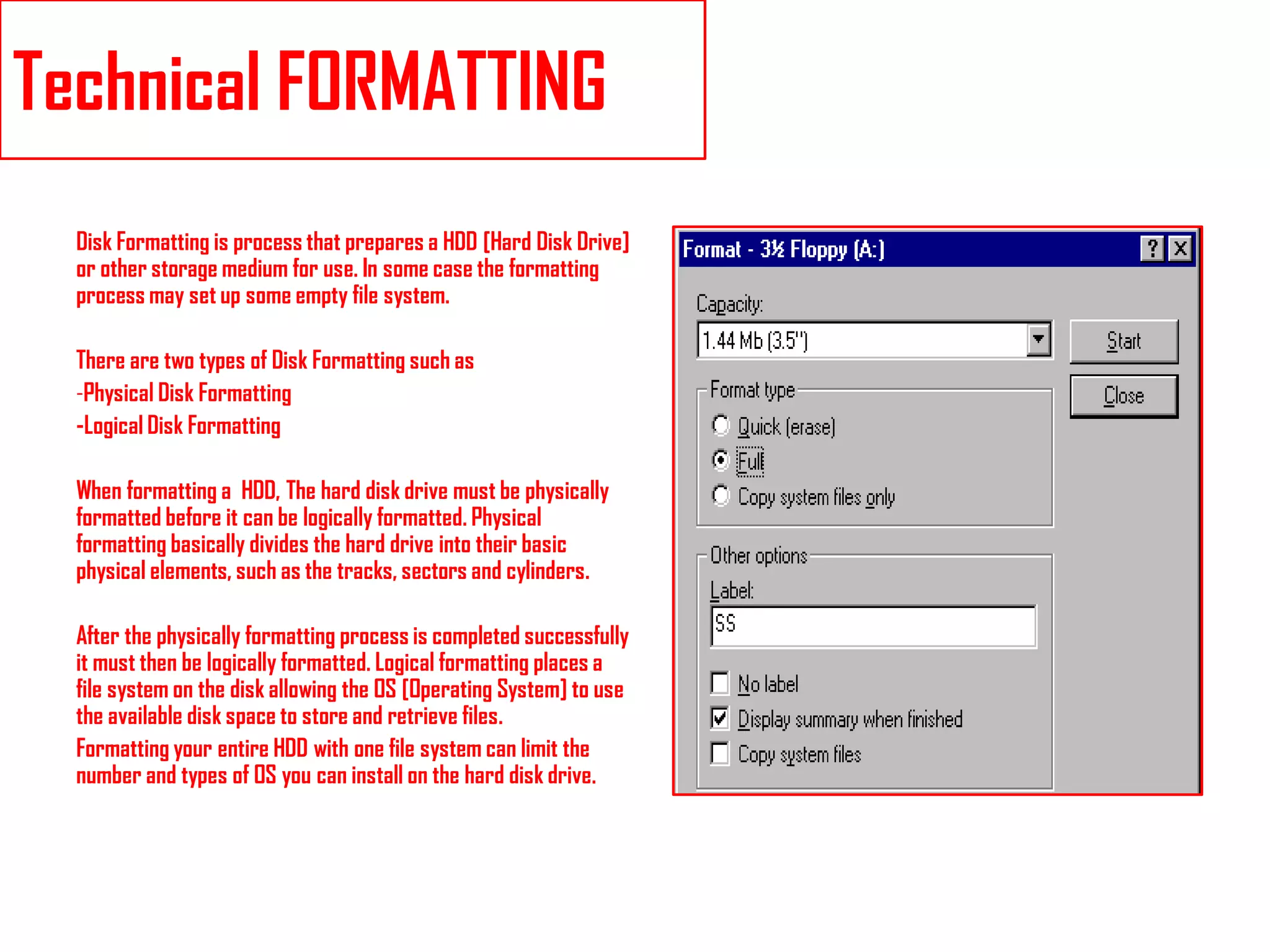 Technical & Non-Technical Information | PPTX