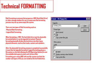 Technical & Non-Technical Information | PPTX