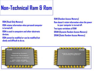 Technical & Non-Technical Information | PPTX