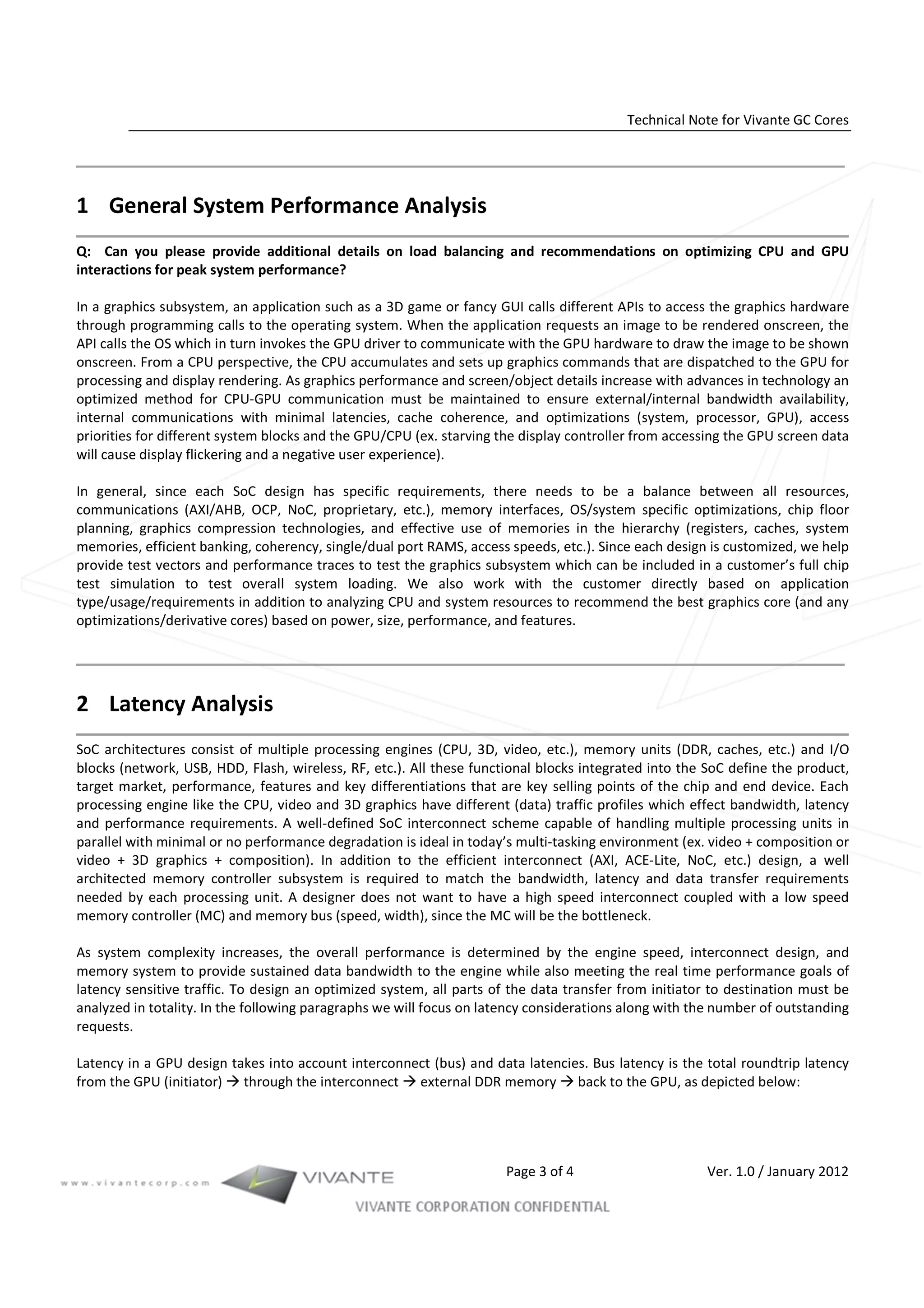 GPU Latency Analysis | PDF