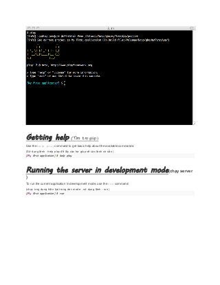 Technical note playframework_documentation_getting started_vn