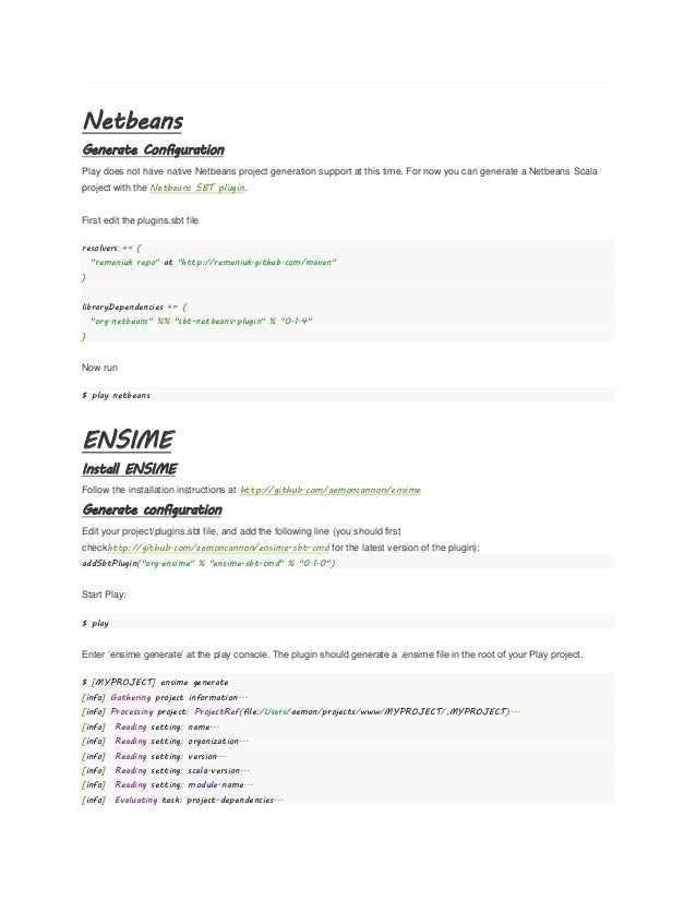 Technical note playframework_documentation_getting started_vn