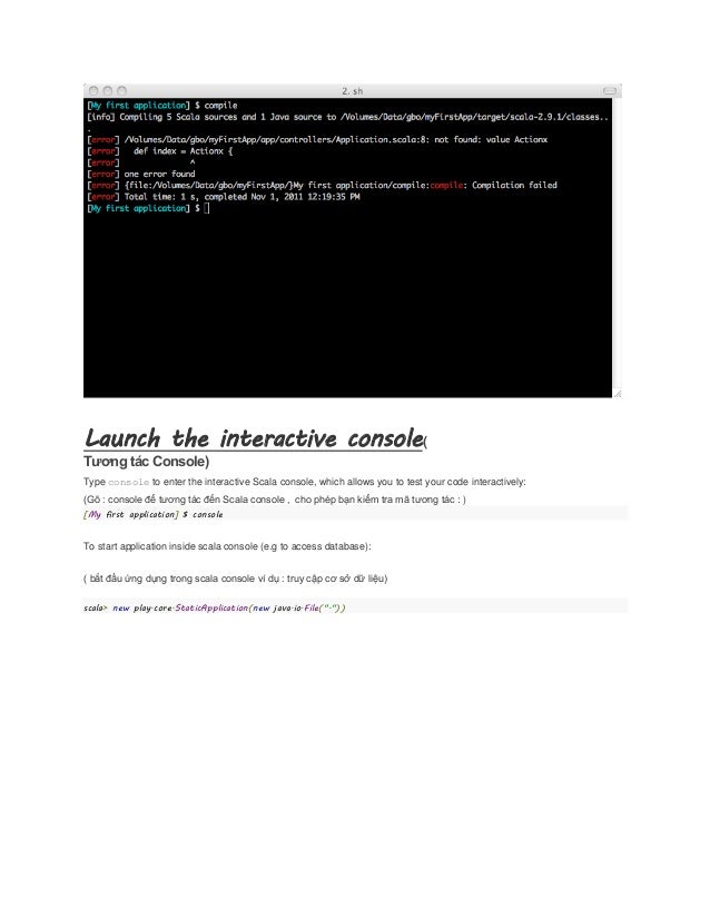 Technical note playframework_documentation_getting started_vn
