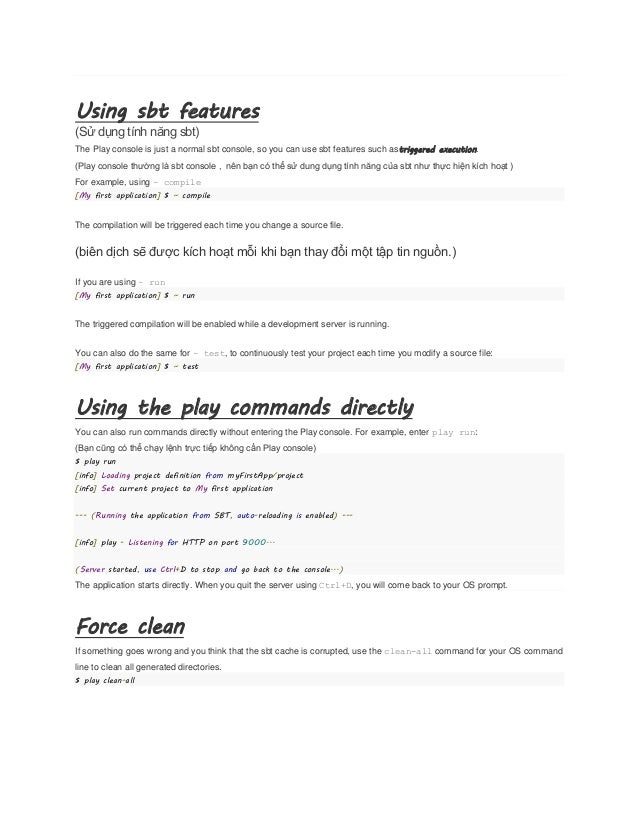 Technical Note Playframeworkdocumentationgetting Startedvn 