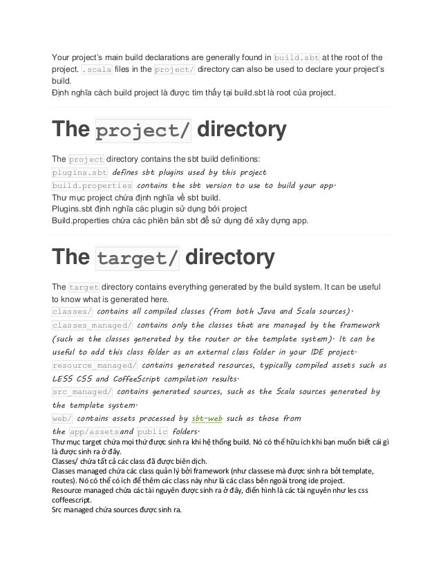 Technical note playframework_documentation_getting started_vn