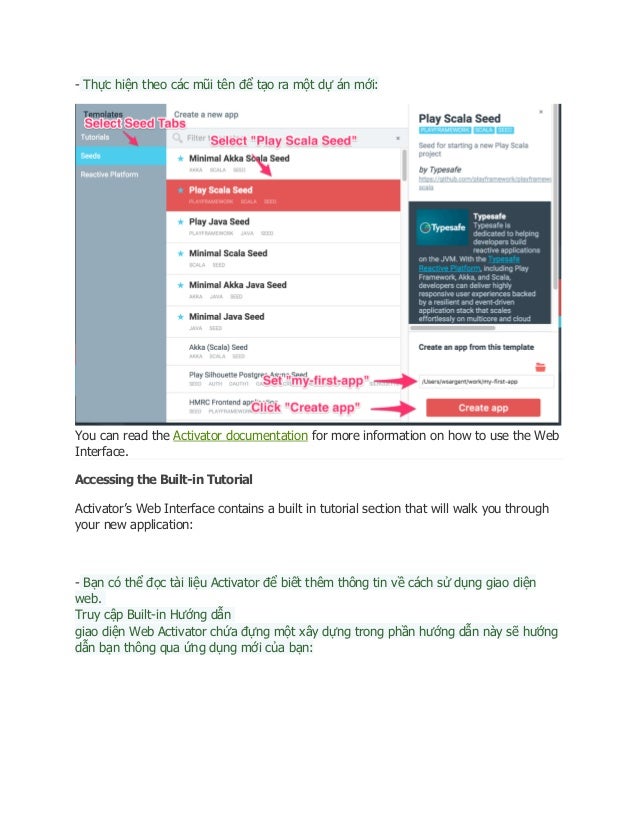 Technical note playframework_documentation_getting started_vn