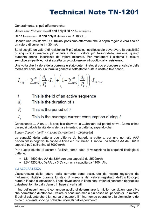 Technical Note Tn 1201 | PDF