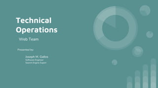 Technical operations | PPT