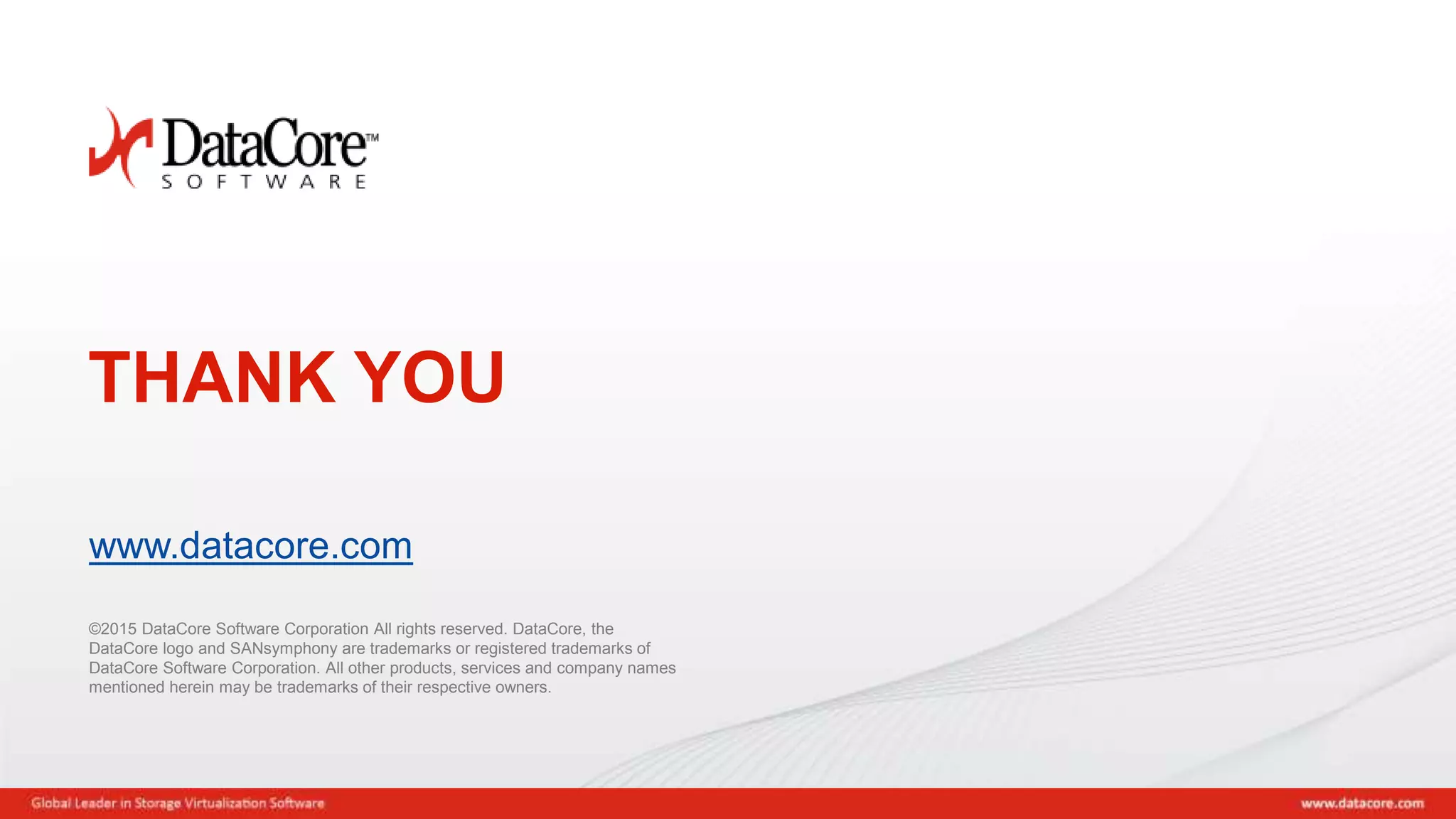 DataCore Technology Overview | PPTX | Computer Software and Applications | Computing
