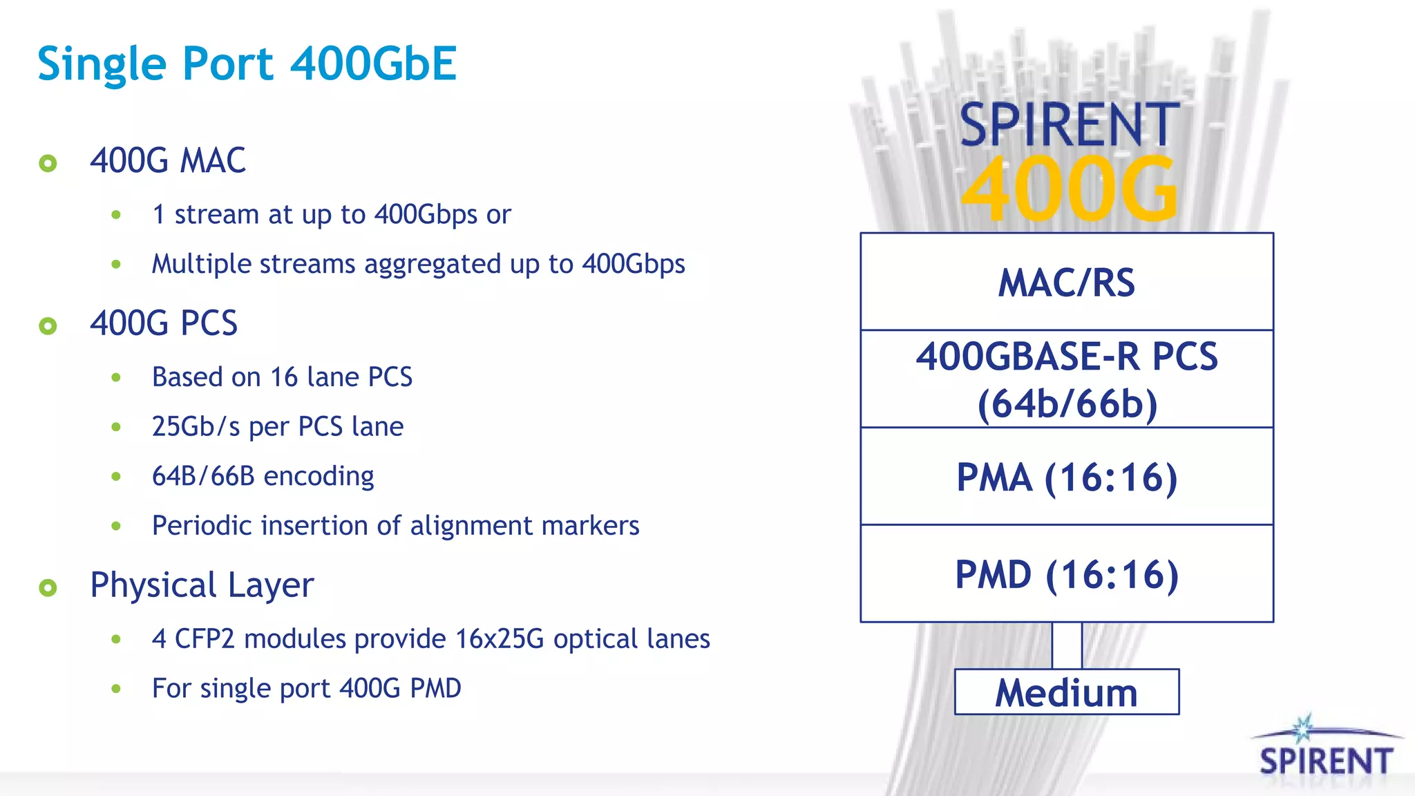 Spirent 400G Ethernet Test Solution - A Technical Overview | PDF