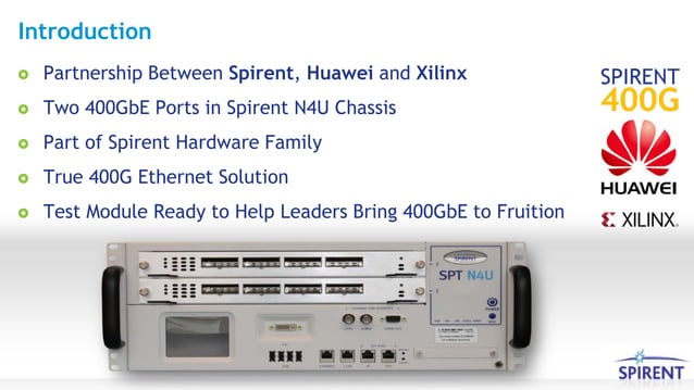 Spirent 400G Ethernet Test Solution - A Technical Overview | PDF