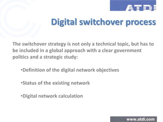 Technical Overview of the DVB T2 Switchover Planning - Cases Studies | PDF