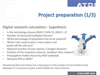 Technical Overview of the DVB T2 Switchover Planning - Cases Studies | PDF