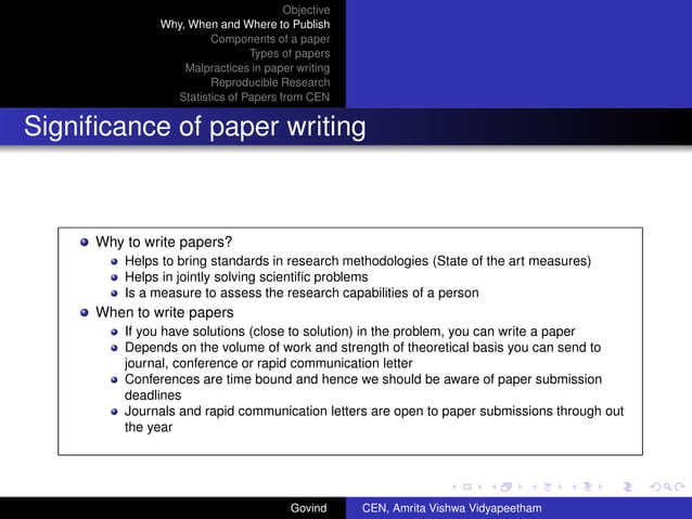 Introduction to Technical Paper Writing | PPT