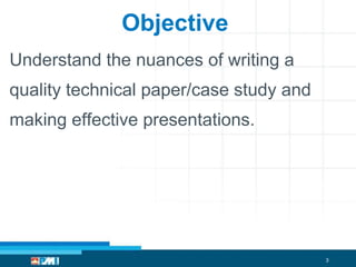 Technical paper writing | PPT