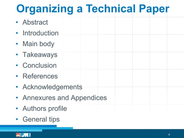 Technical paper writing | PPT