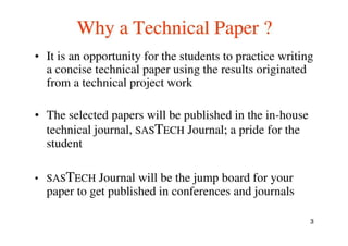 Technical Paper Writing | PPT
