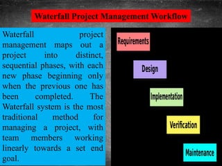Technical plan of work , project management | PPT