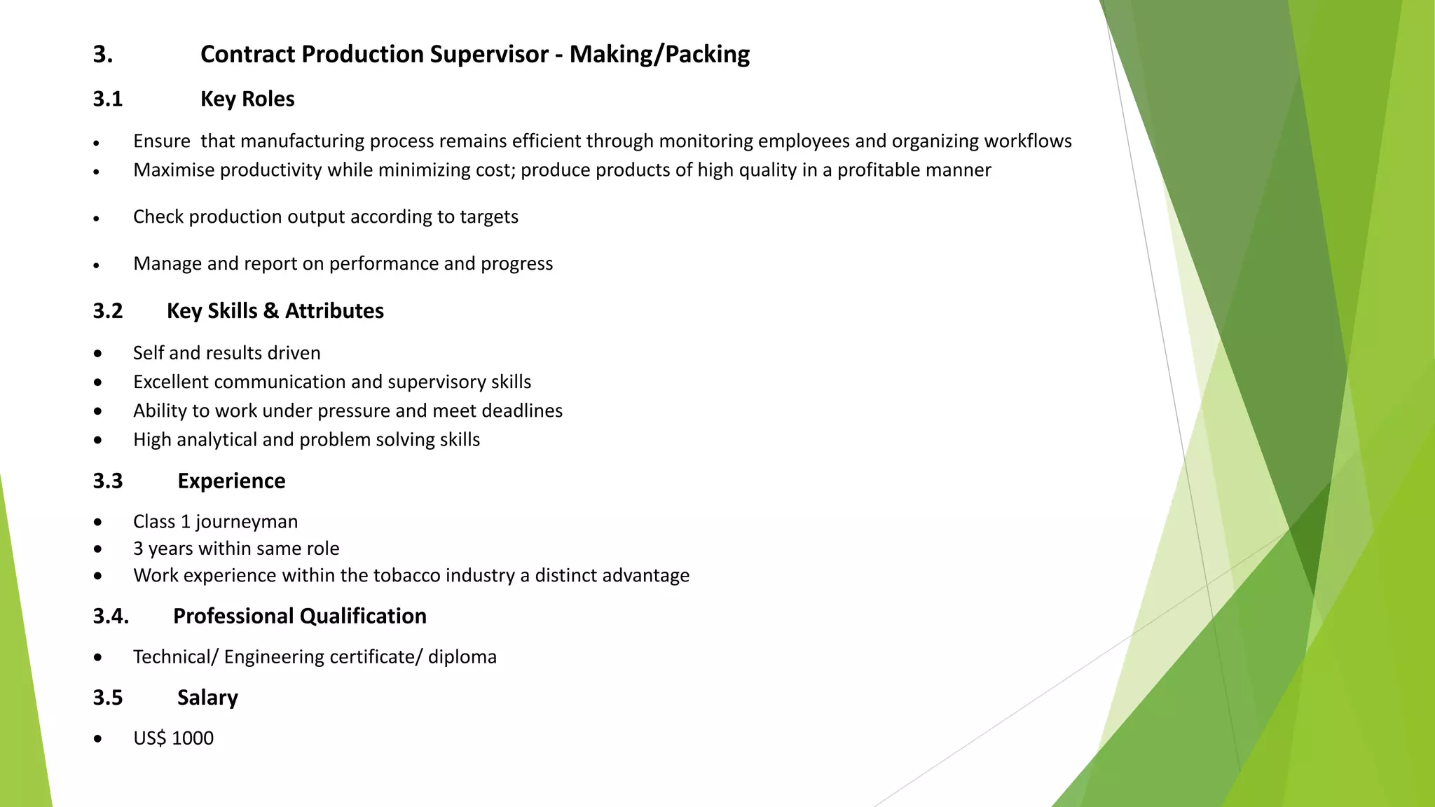 Technical Positions | PPTX