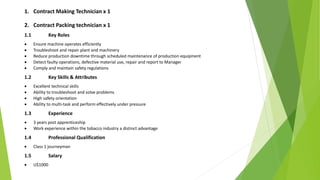 Technical Positions | PPTX