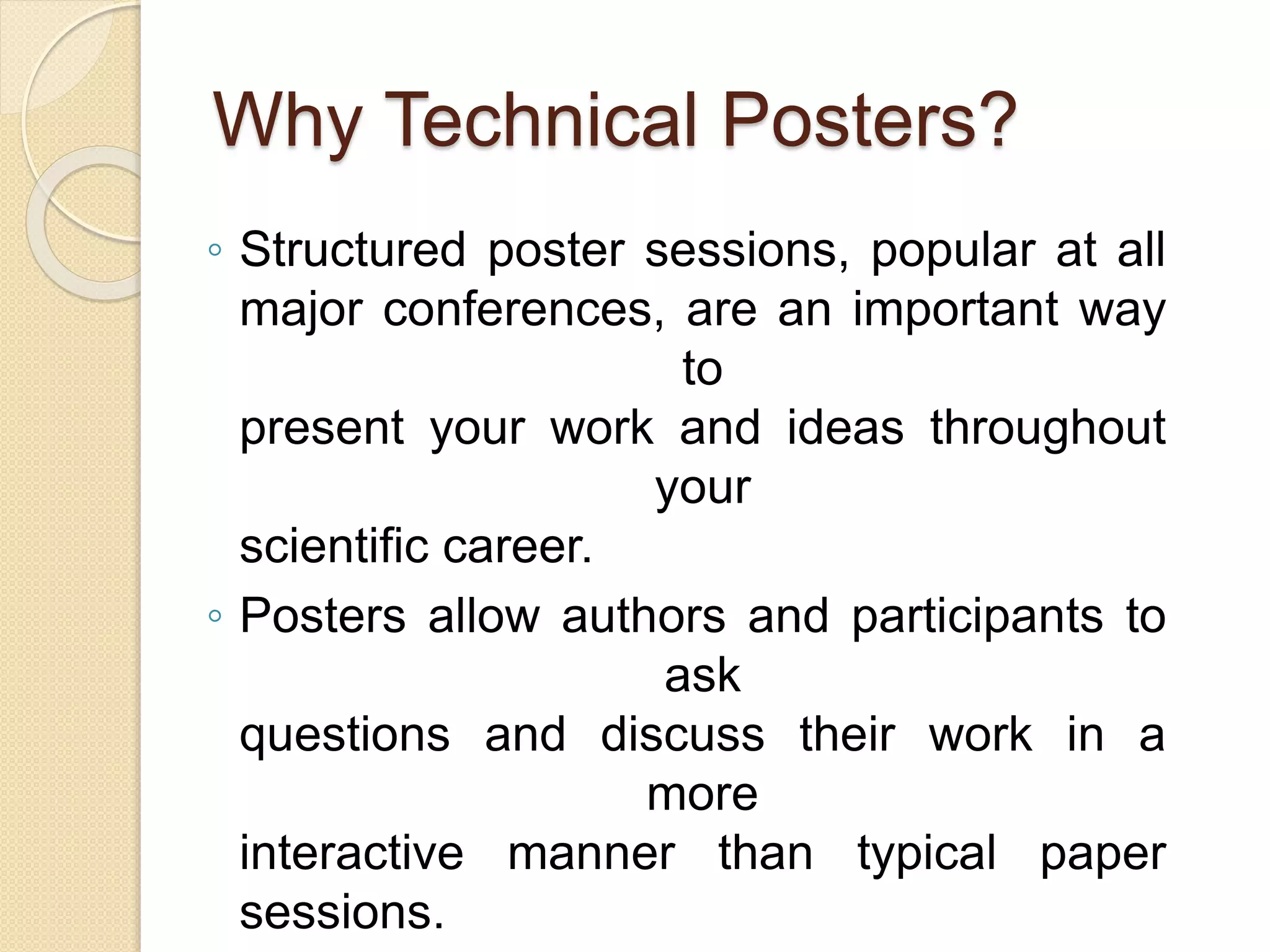 Technical poster | PPTX
