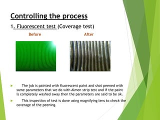 Technical presentation on shot peening | PPTX