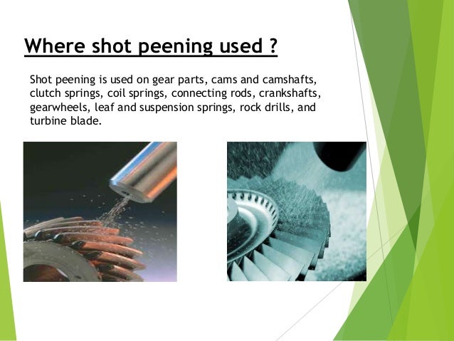 Technical presentation on shot peening