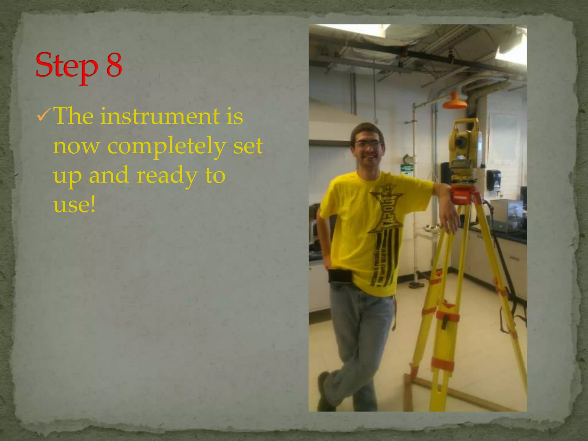 How to Set Up a Total Station | PPTX