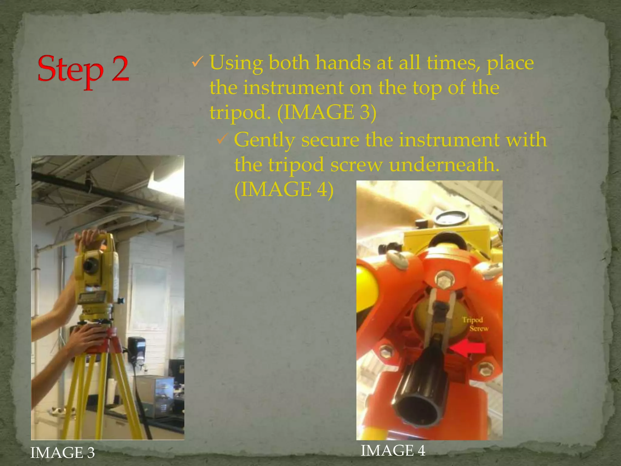How to Set Up a Total Station | PPTX