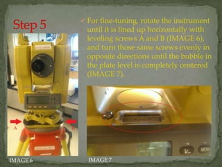 How to Set Up a Total Station | PPTX