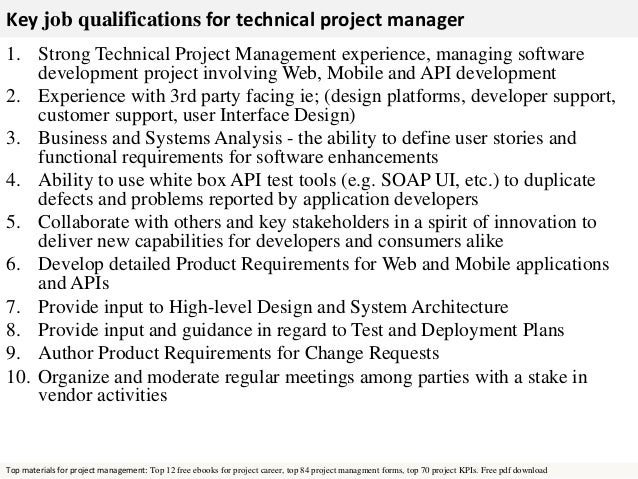 Technical Project Manager Technical Project Manager