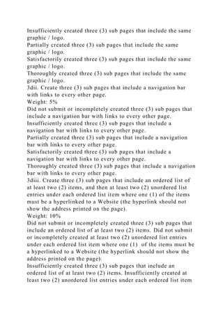 Technical Project Sample Website ProjectDue Week 10 and worth 200.docx